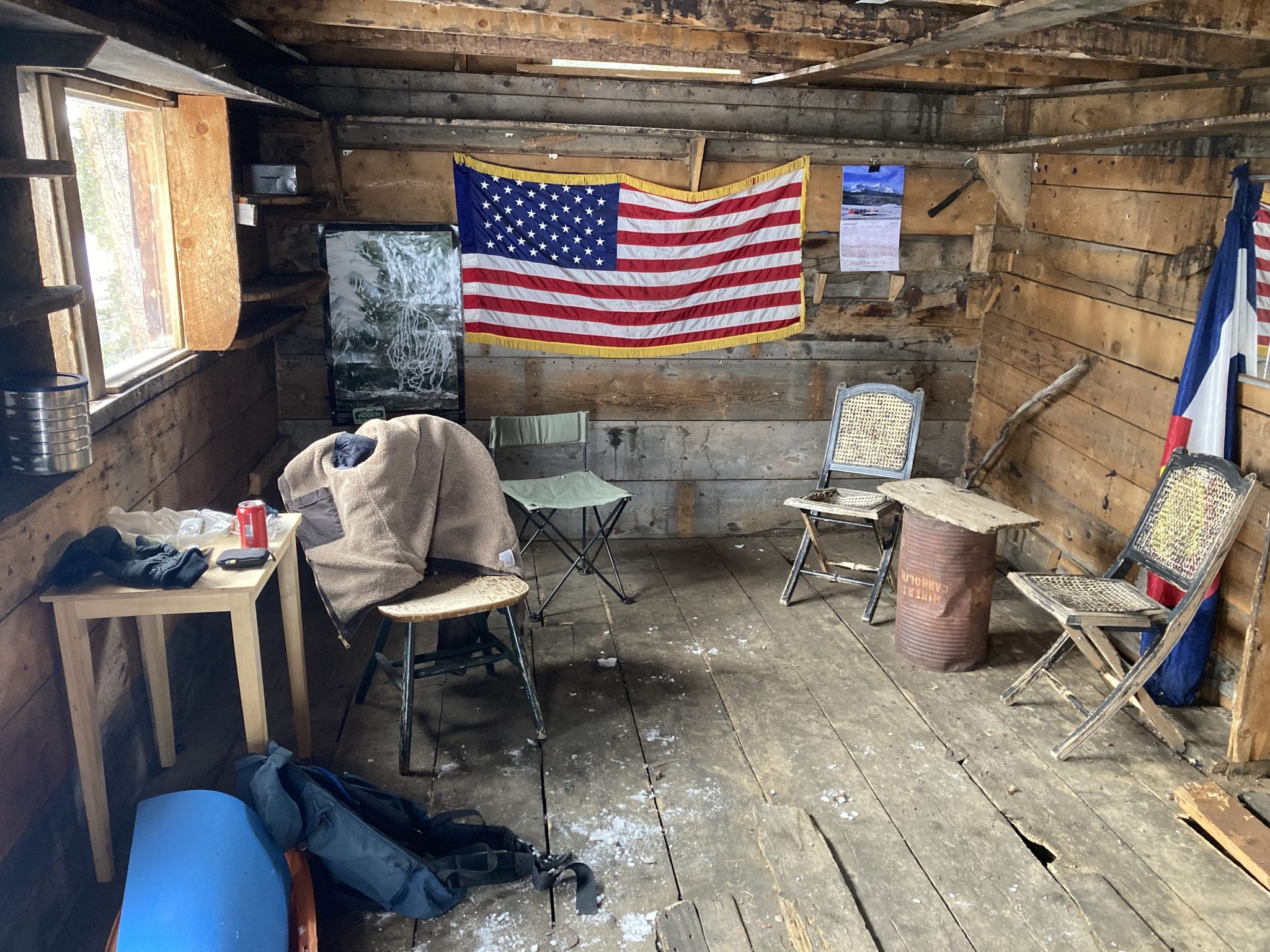 A historic mining cabin stood in Keystone Gulch for more than 100 years ...